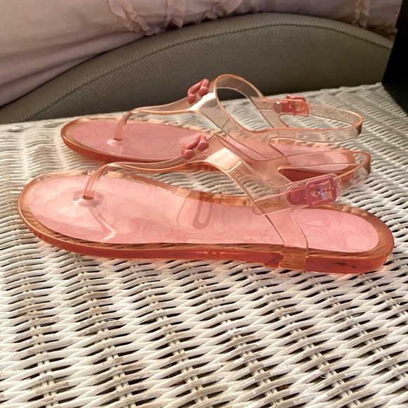 Shoes | Coach Natalee Jelly Sandals Rare And Sold Out | Poshmark